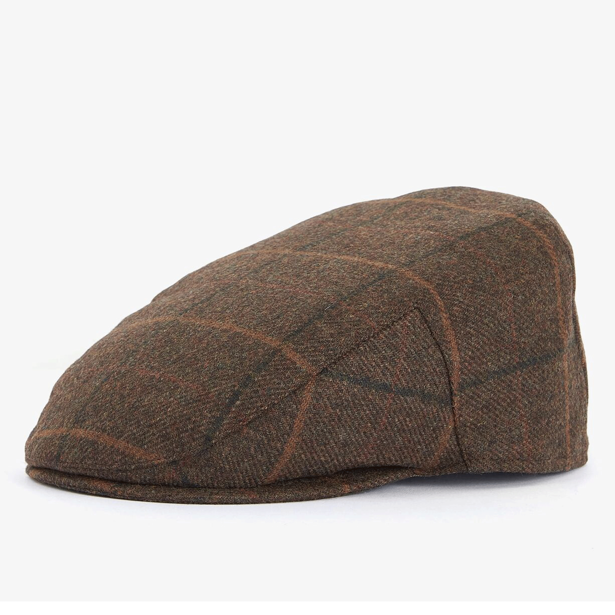 Barbour Crieff Flat Cap Classic Brown